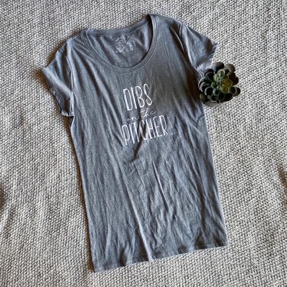 No Boundaries | Tops | Dibs On Pitcher Tee | Poshmark